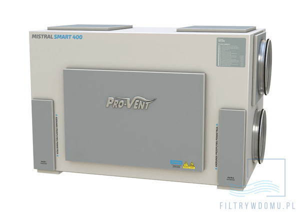 Filtr Pro-Vent Mistral Smart 400 komplet G4/G4 > Pro-Vent